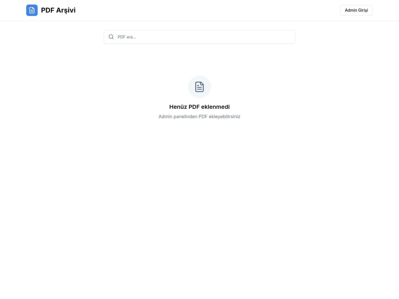 Simple PDF Viewer and Downloader Web Application
