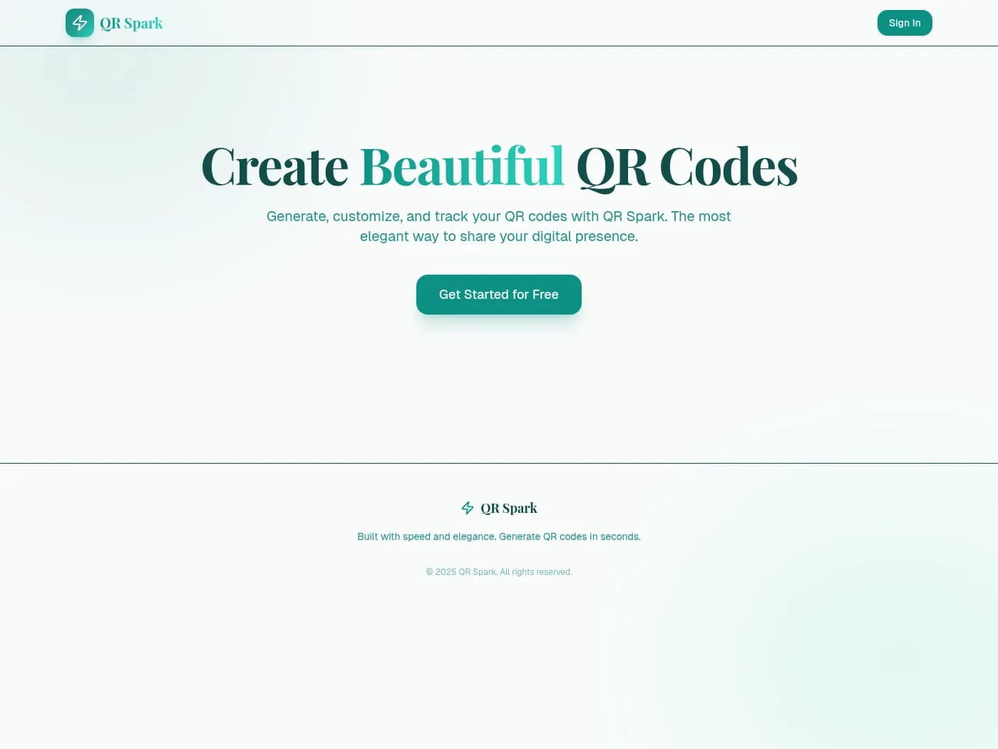 Simple QR Code Generator