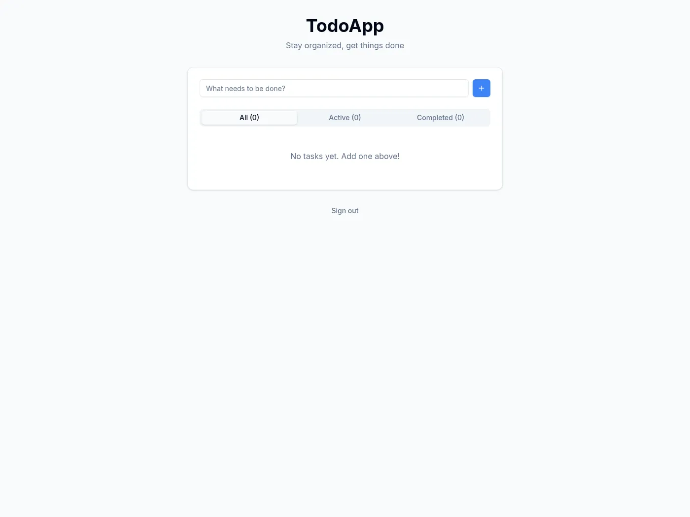 Simple To-Do List App