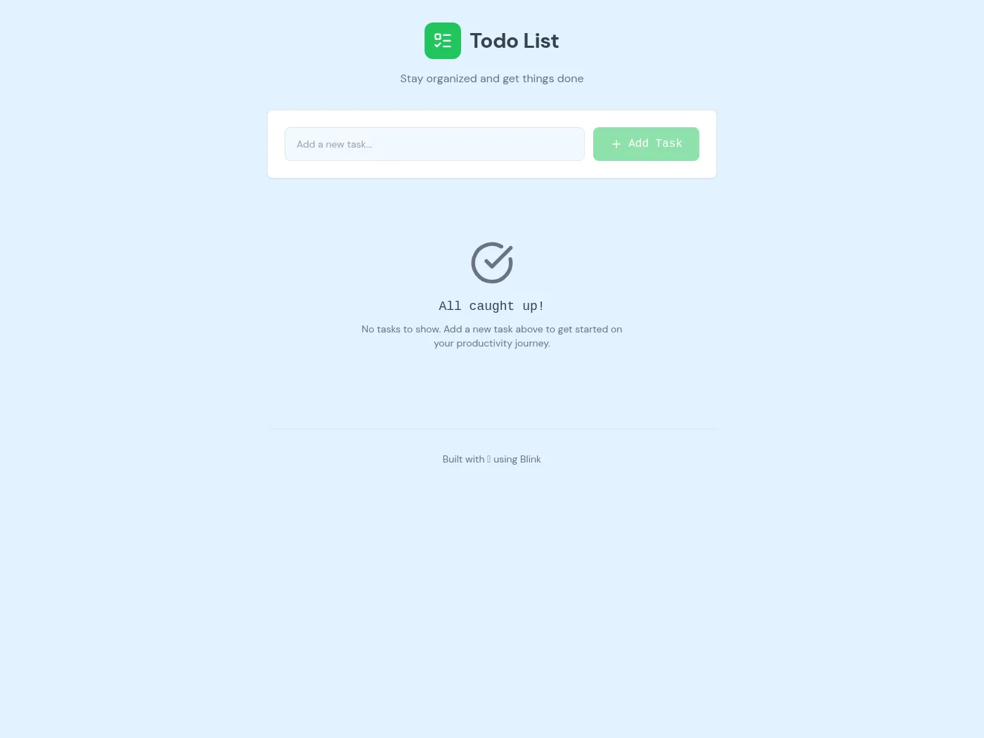 Simple To-Do List Web App