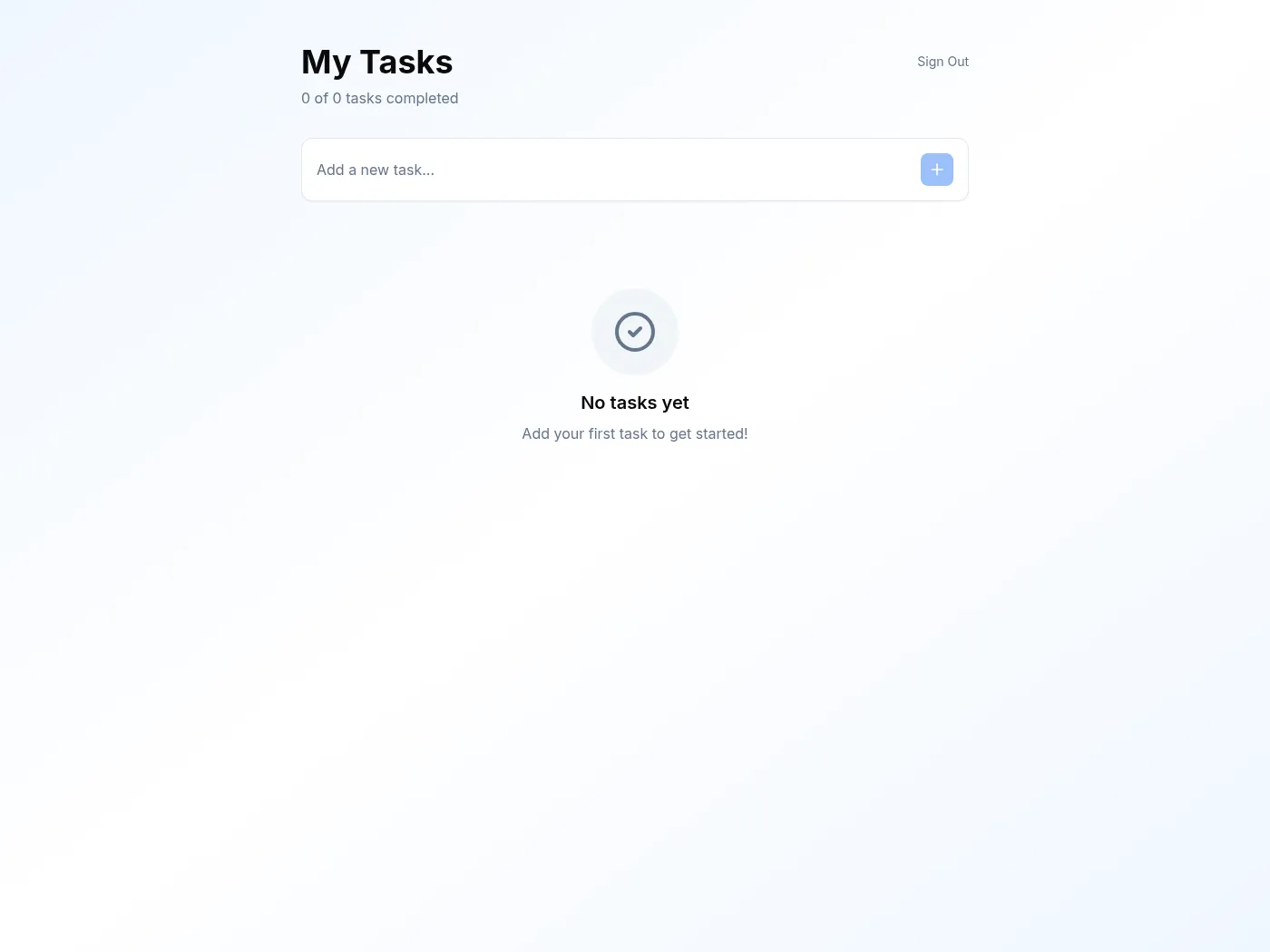 Simple Todo App