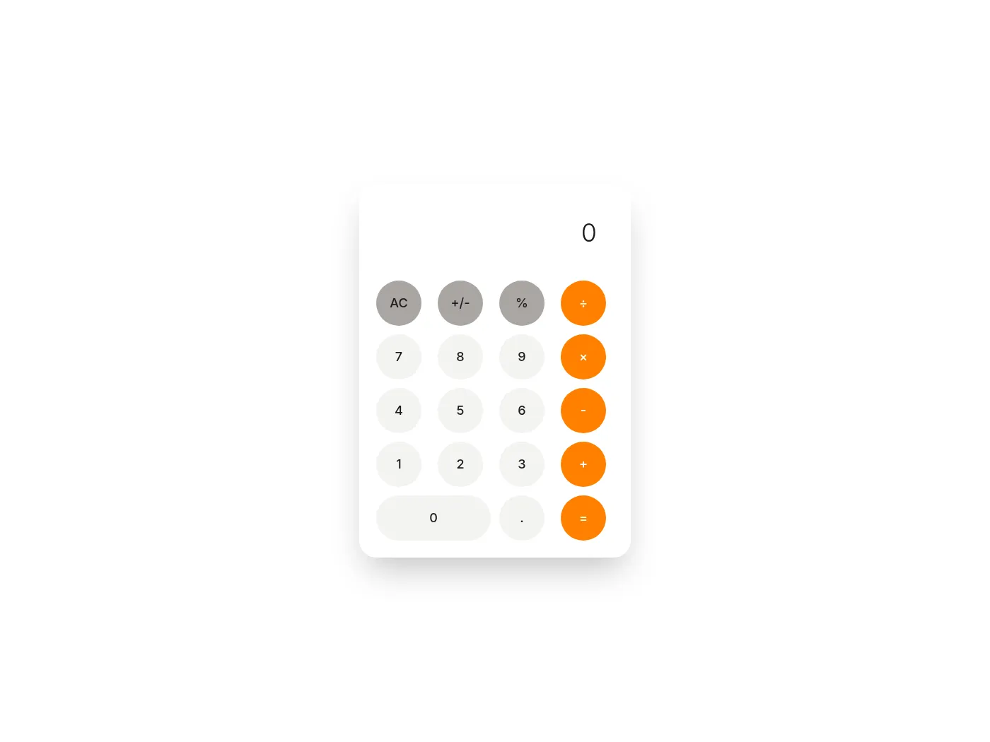 Simple Web Calculator