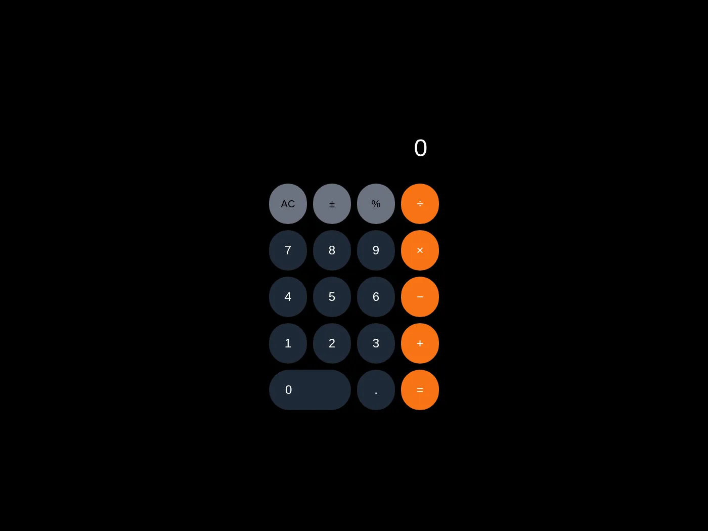 Simple Web Calculator