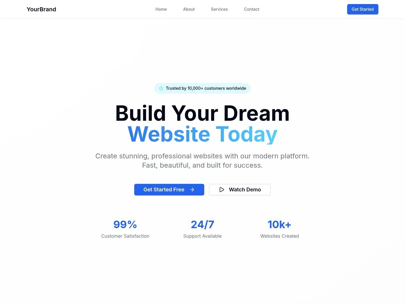 Simple Website Starter