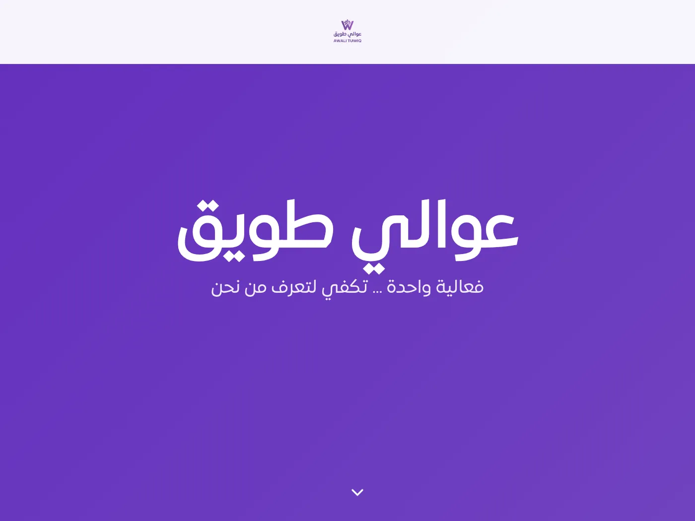 Single Page Website