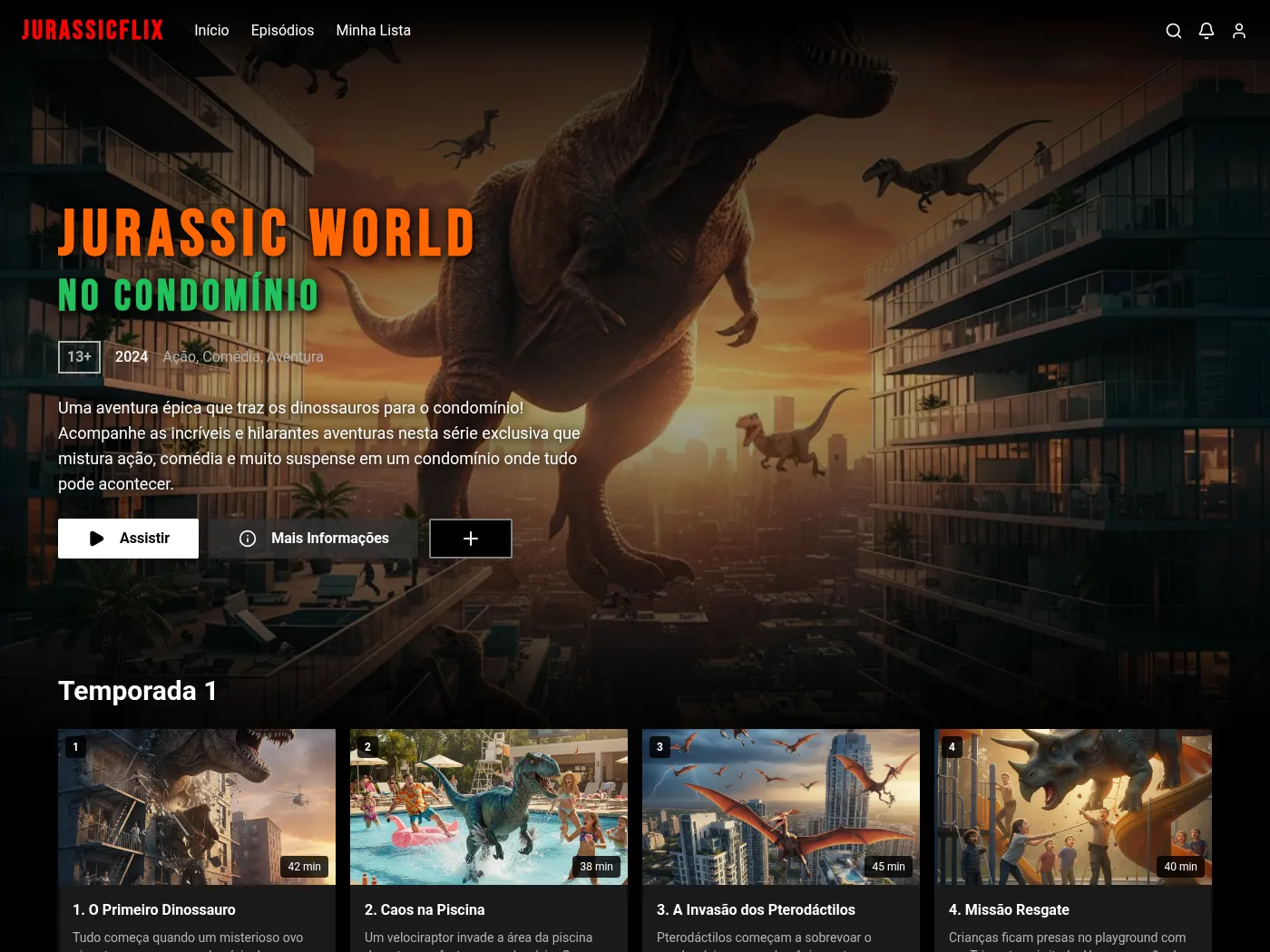 Single-Series Netflix Clone