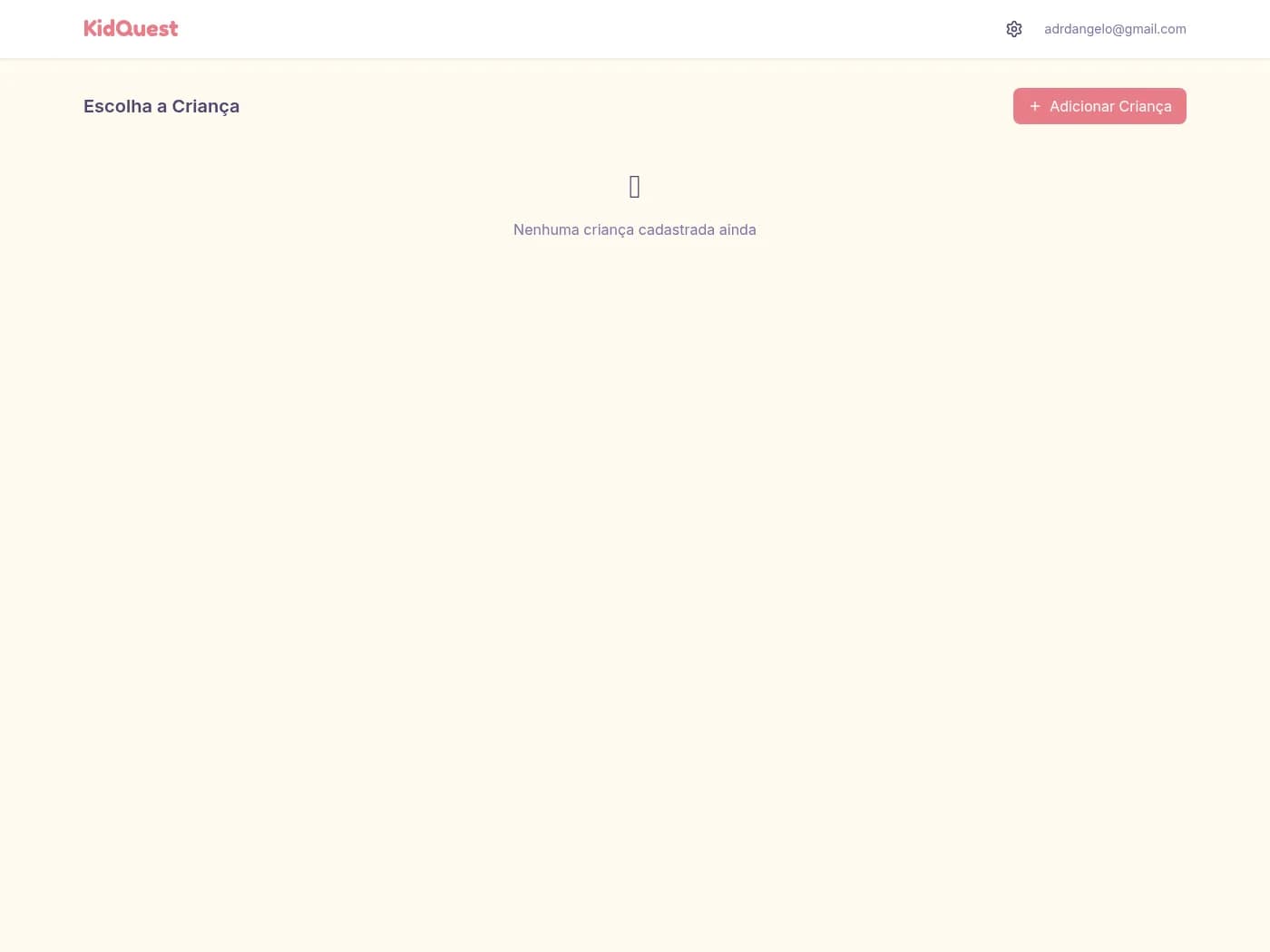 Prompt Detalhado – Sistema Gamificado de Rotinas para Crianças