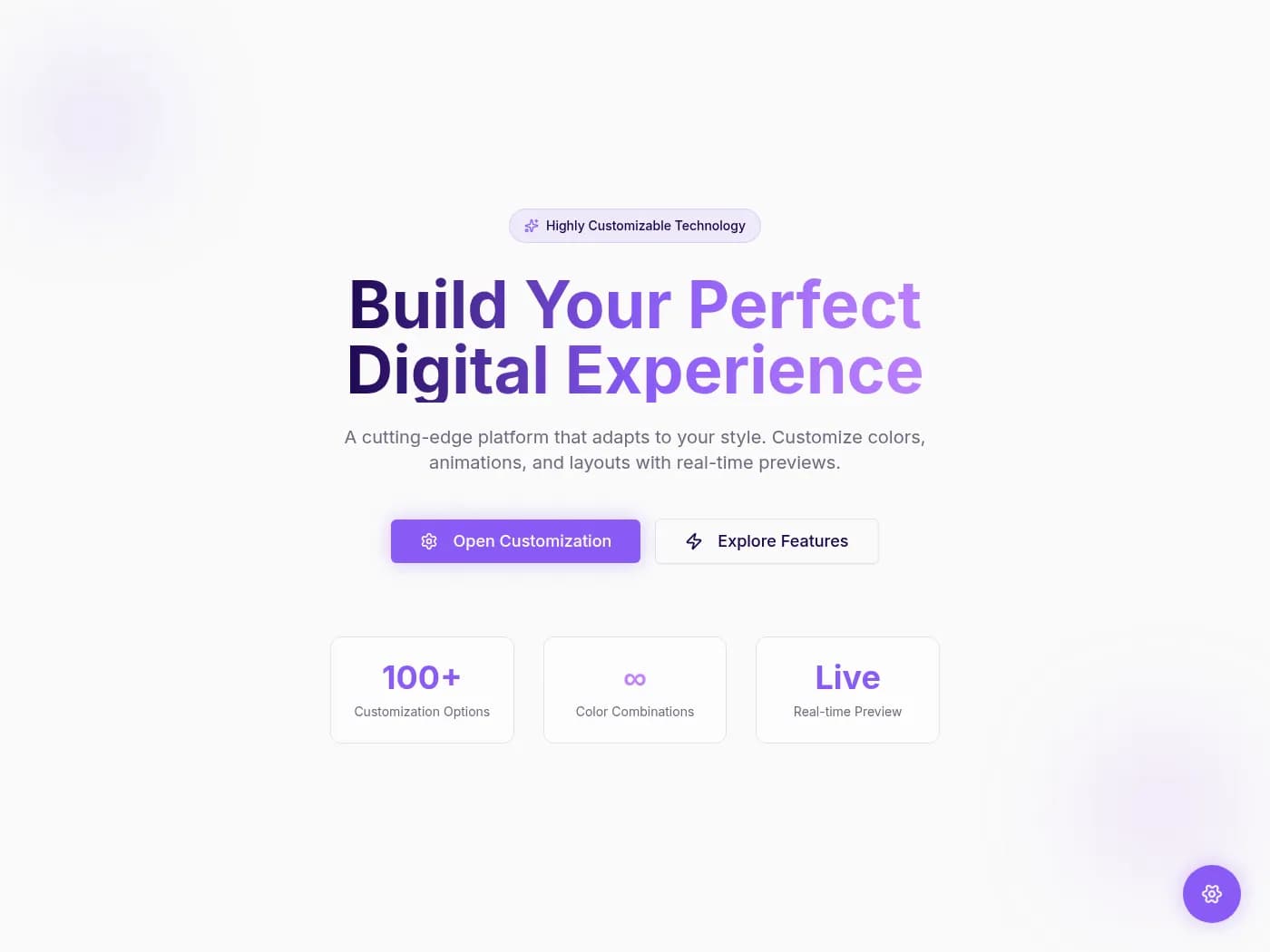 Site Altamente Tecnológico e Personalizável