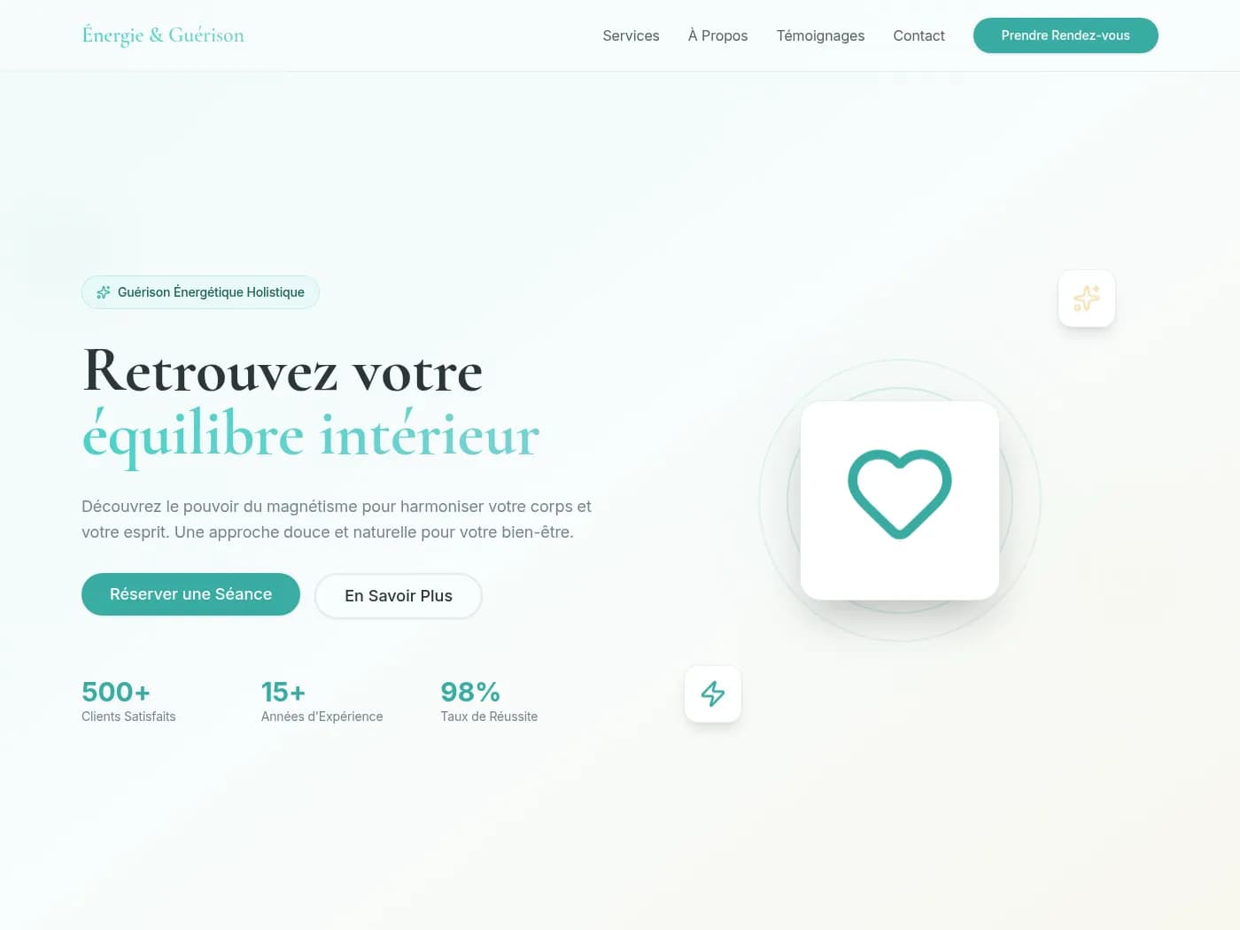 Site Attractif pour Magnétiseurs