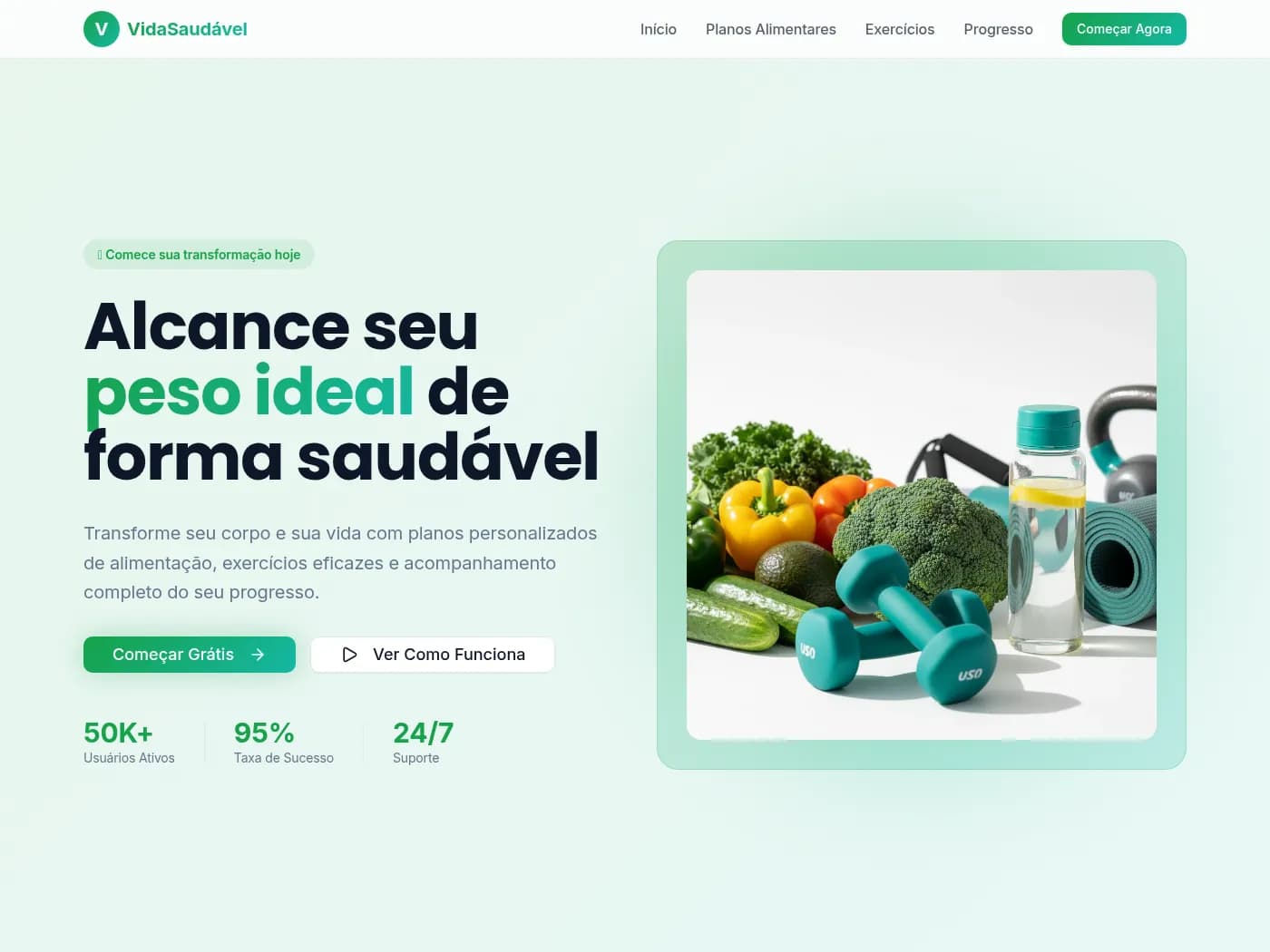 Plataforma de Emagrecimento Saudável