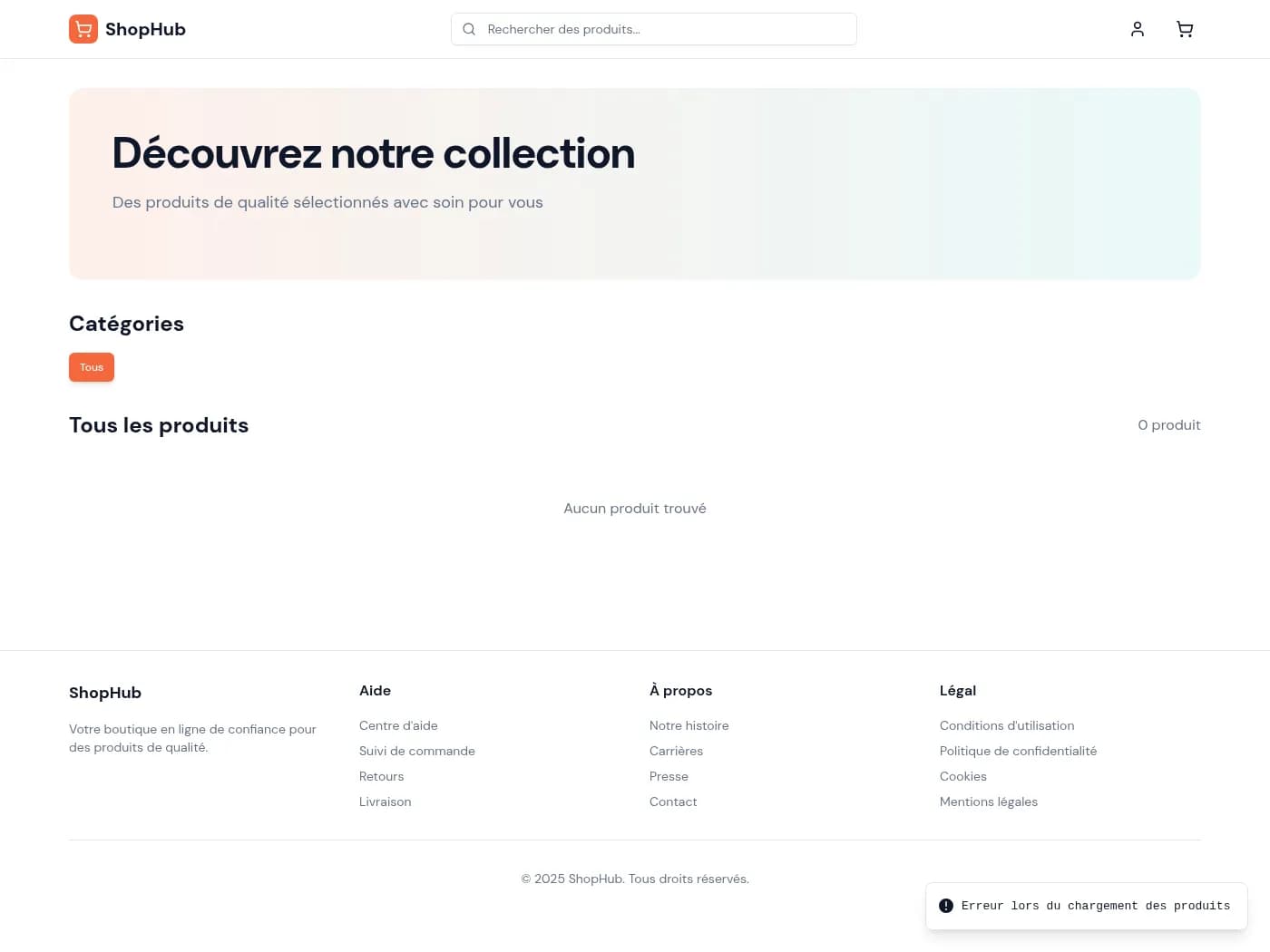 Boutique en ligne tout-en-un