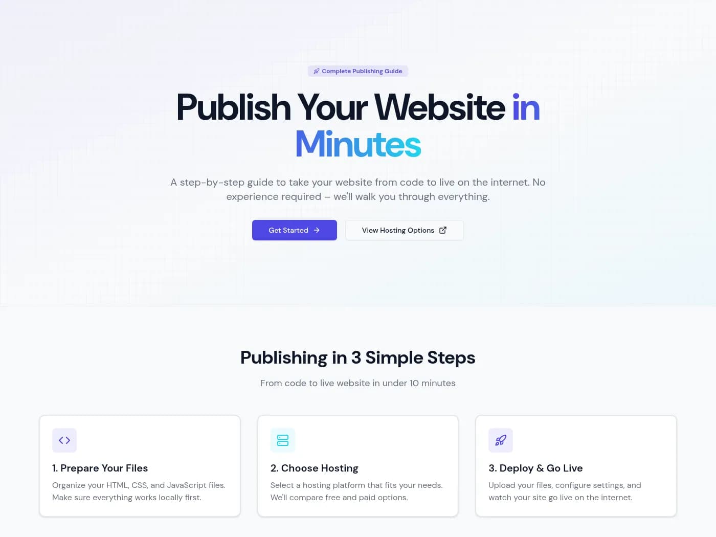 Site Publishing Guide