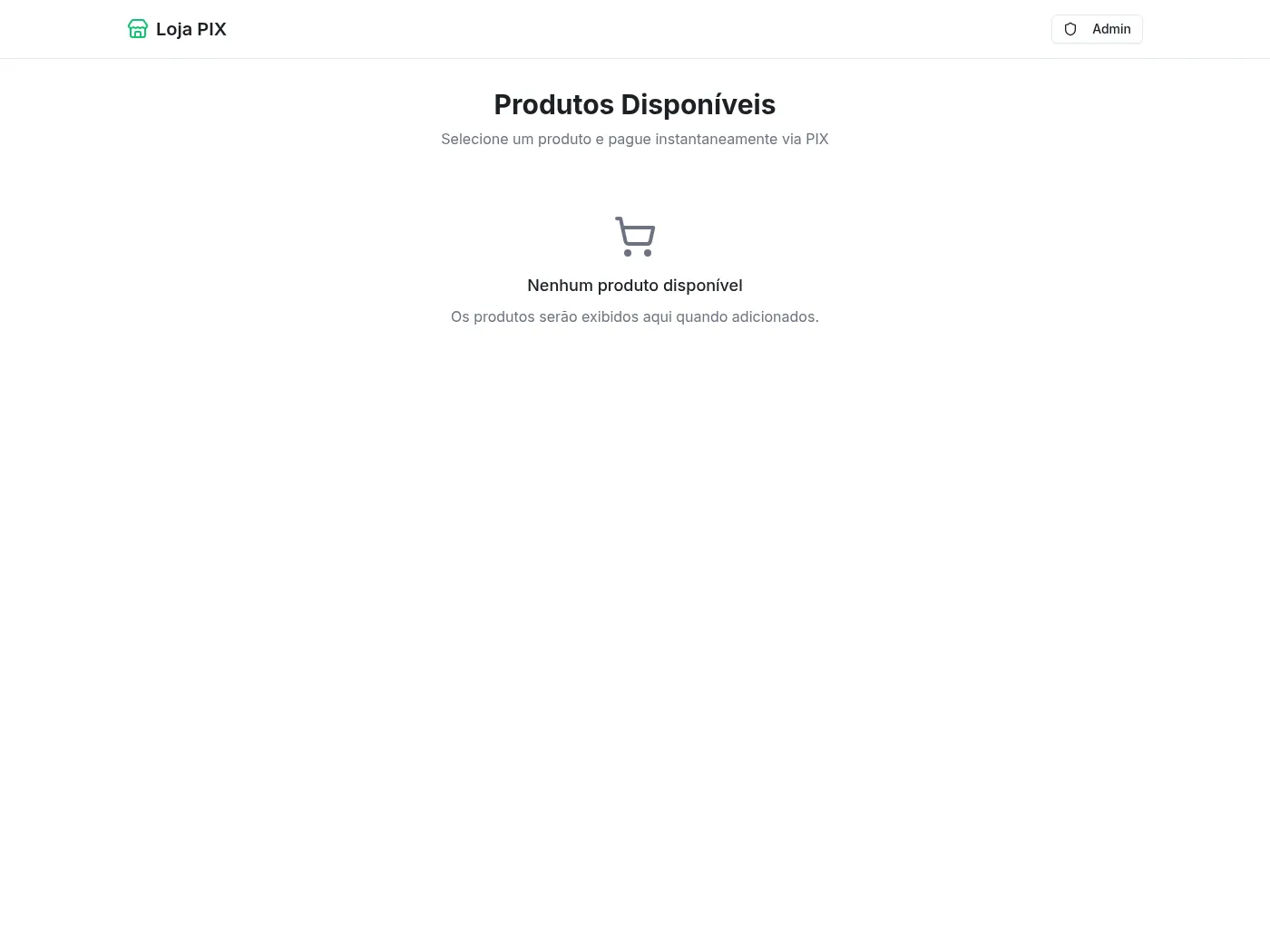 Site de Vendas com PushinPay PIX Integrado e Painel Admin Protegido