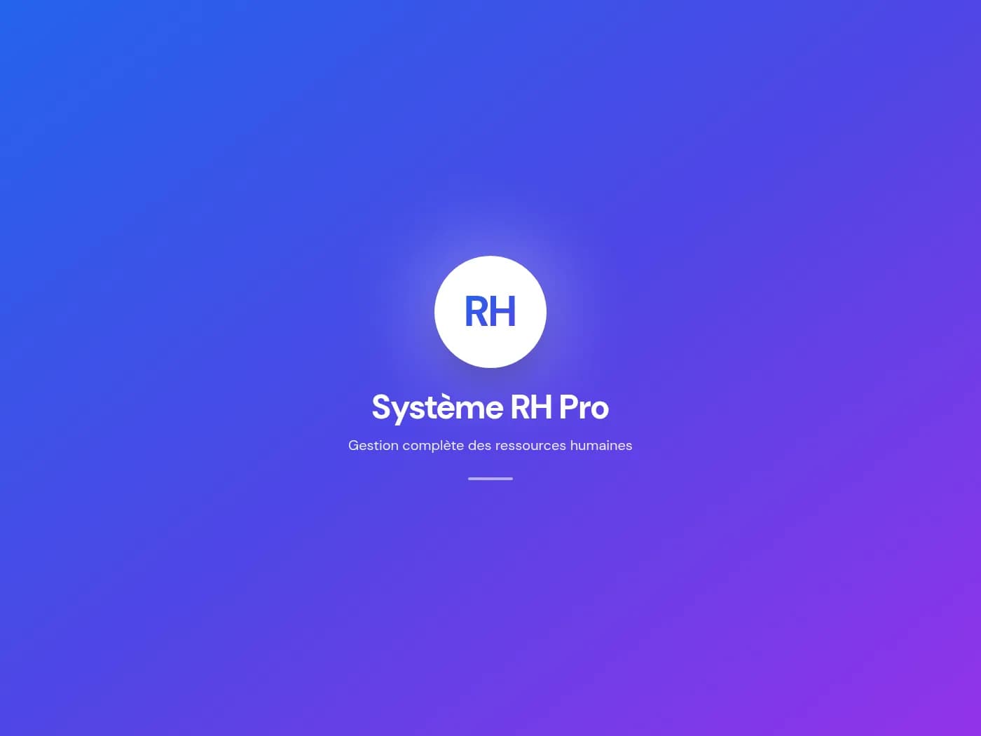Site Web RH Tout-en-Un avec Authentification et Gestion Modulable