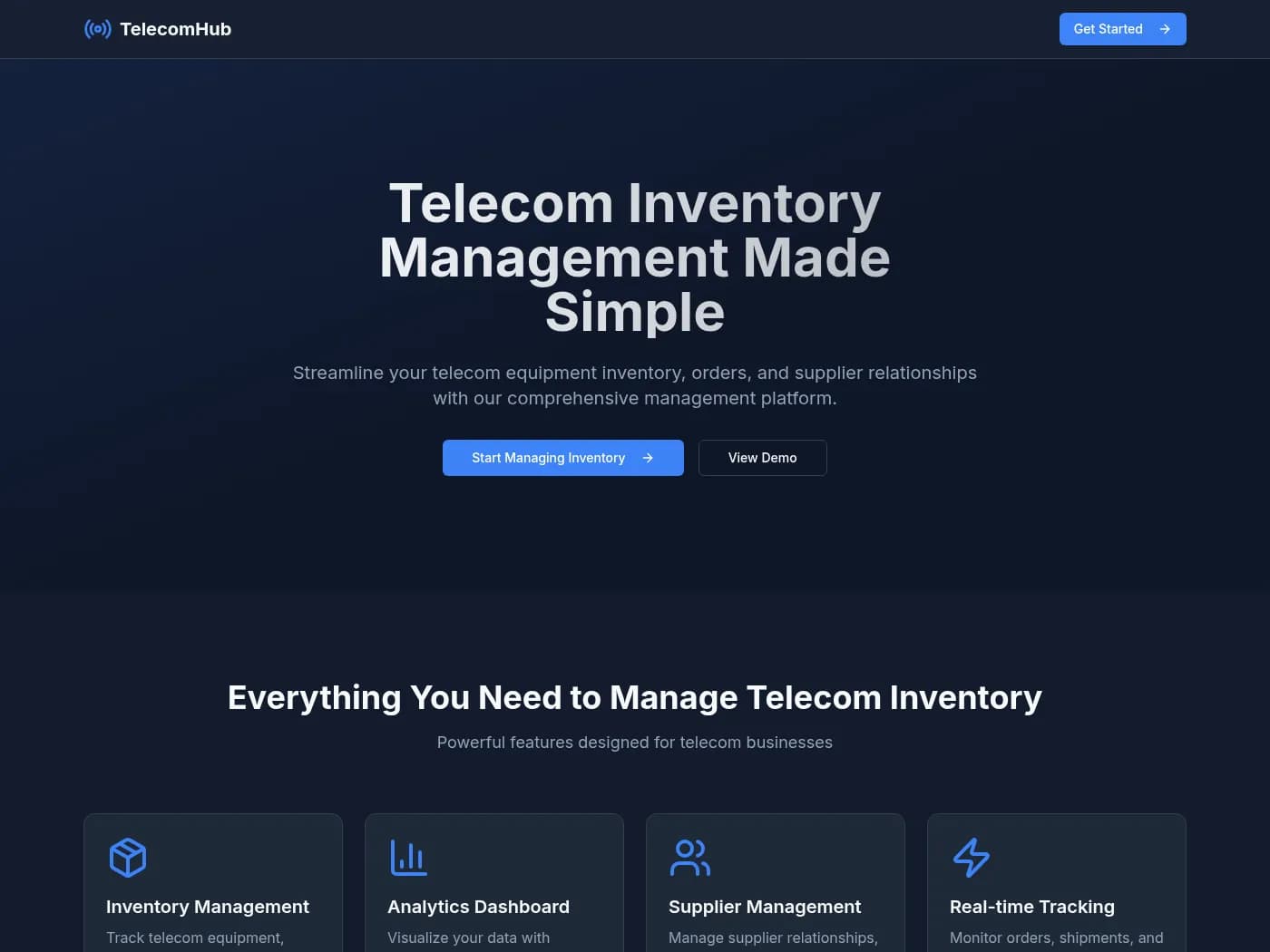 Skeleton Website Starter
