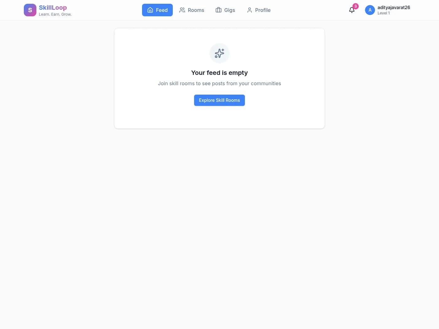 SkillLoop – The Student Skill Community Platform
