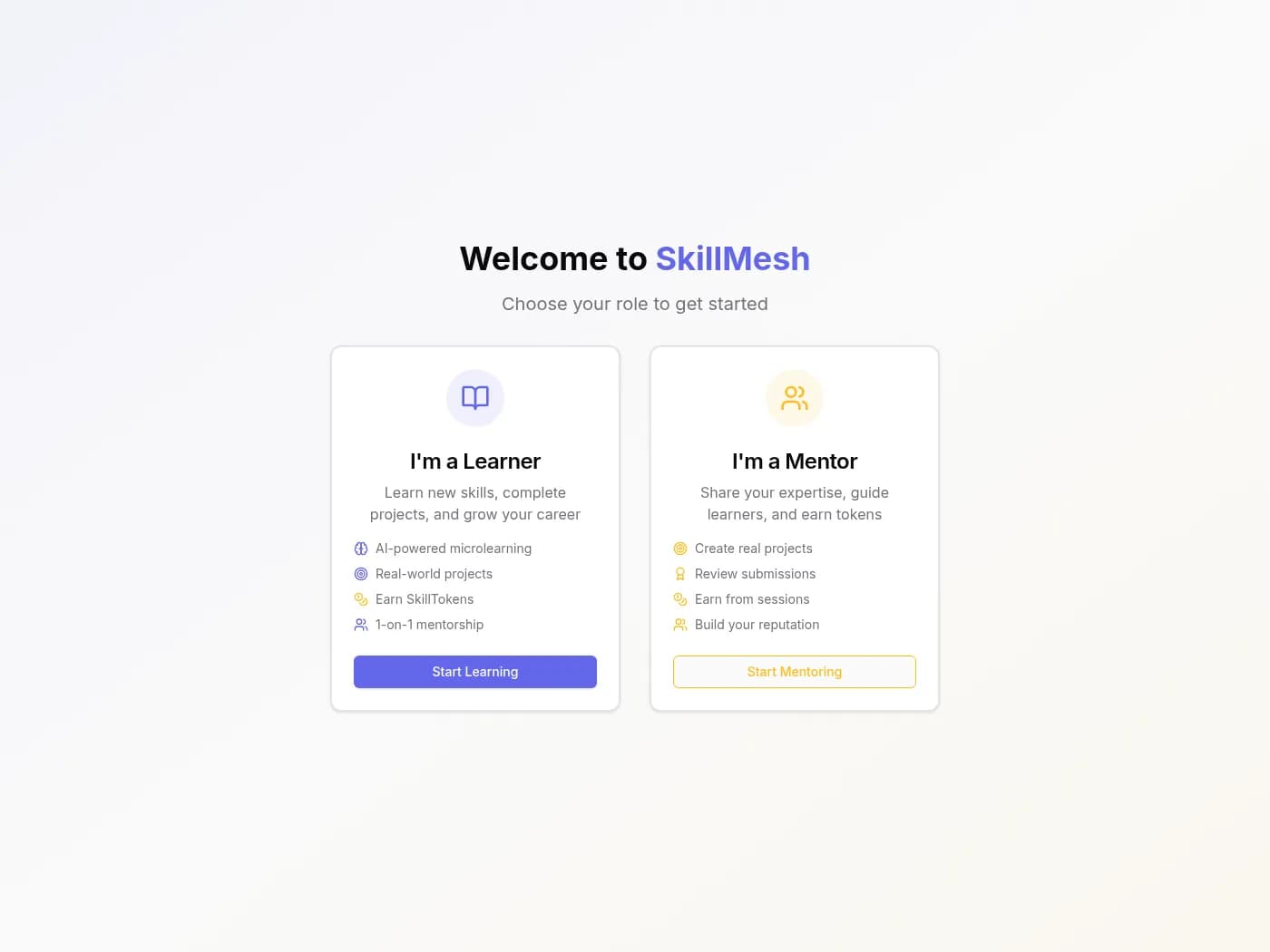 SkillMesh: AI-Powered Learning & Mentorship Platform