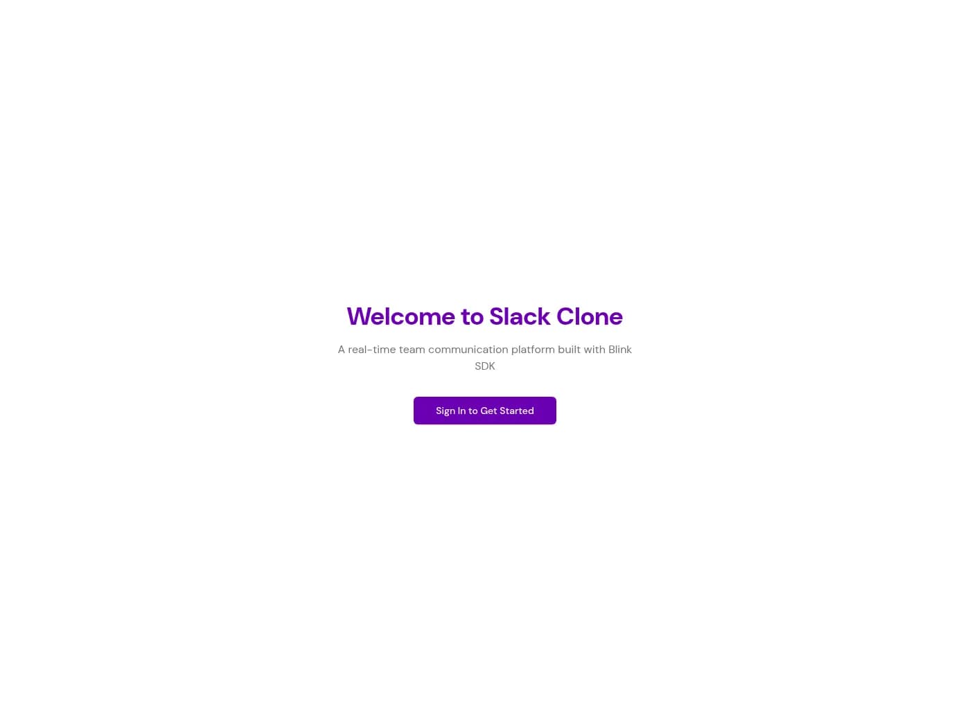 Slack Communication Platform Clone