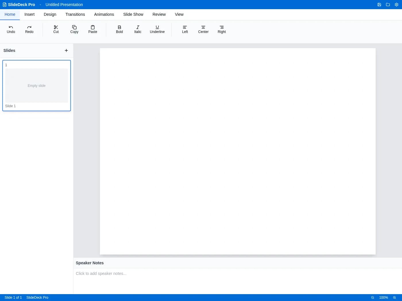 SlideDeck Pro: PowerPoint Clone