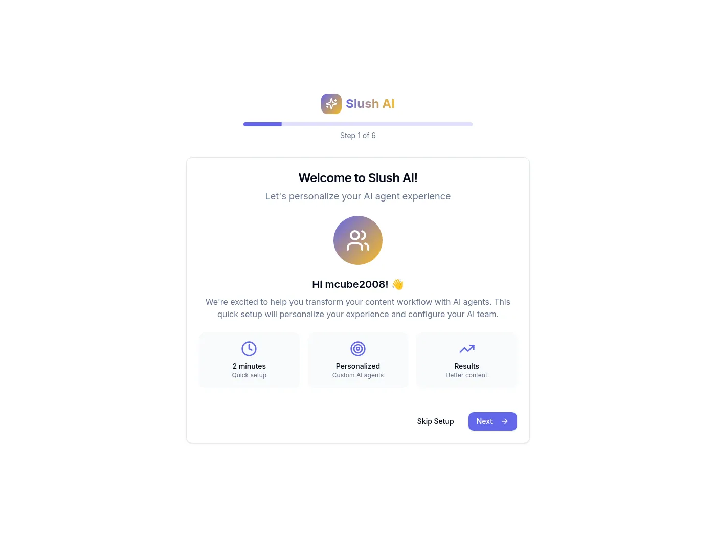 Slush AI: End-to-End AI Agent Platform for Creators