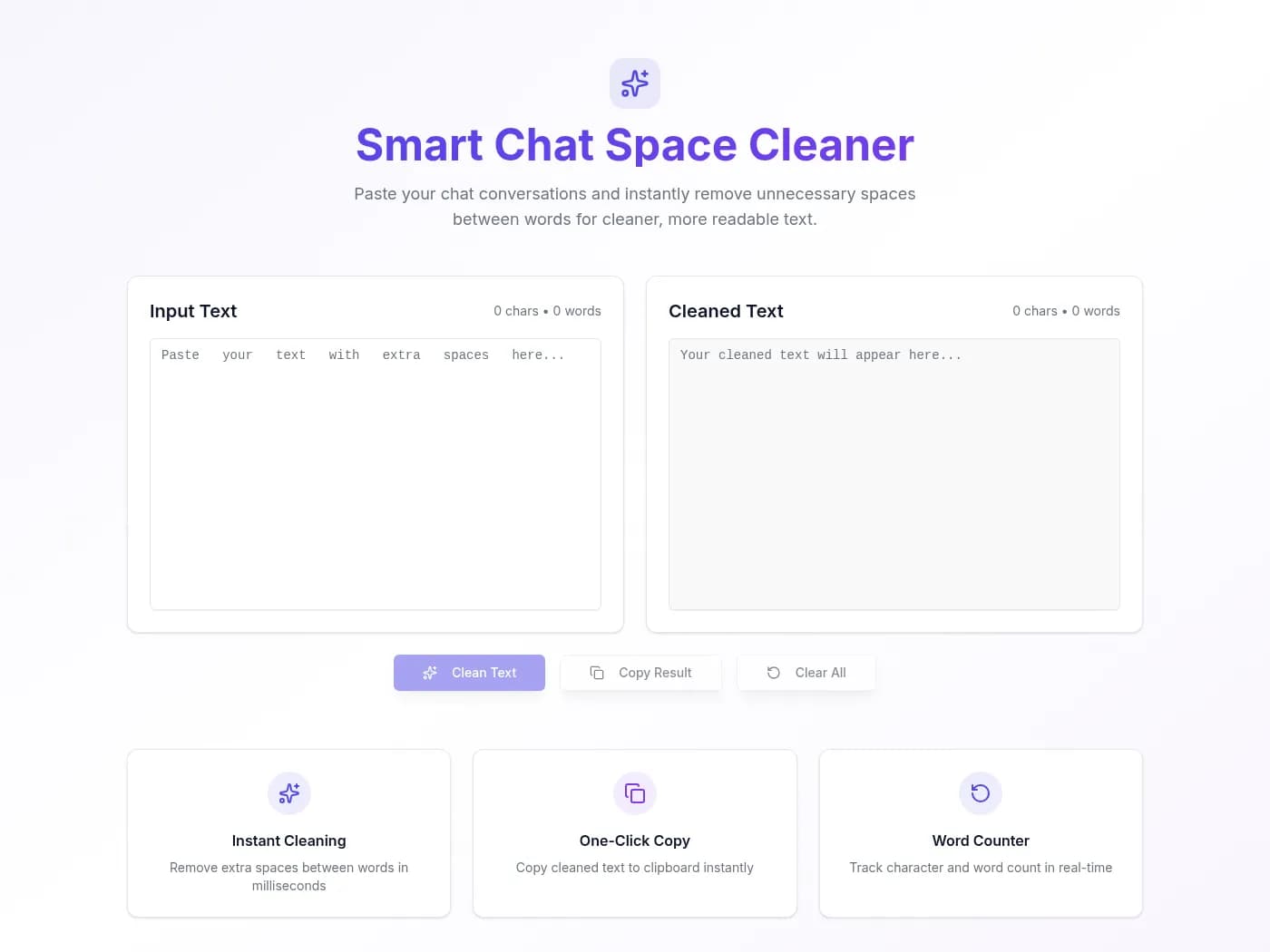 Smart Chat Space Cleaner