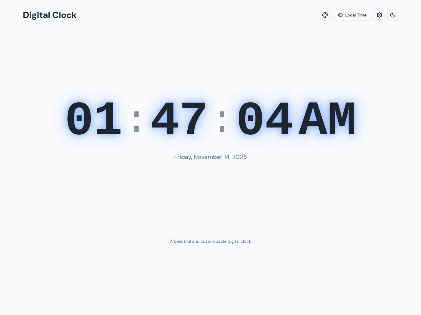 Smart Digital Clock