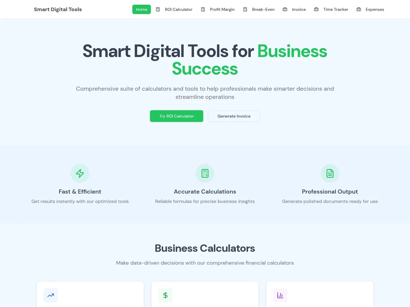 Smart Digital Tools Business Utilities Suite