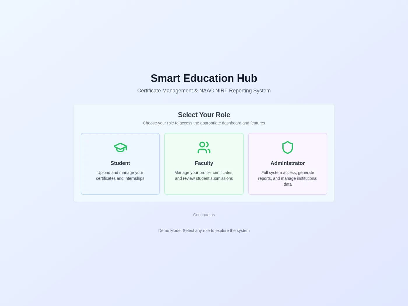 Smart Education Hub & Certificate Management Dashboard