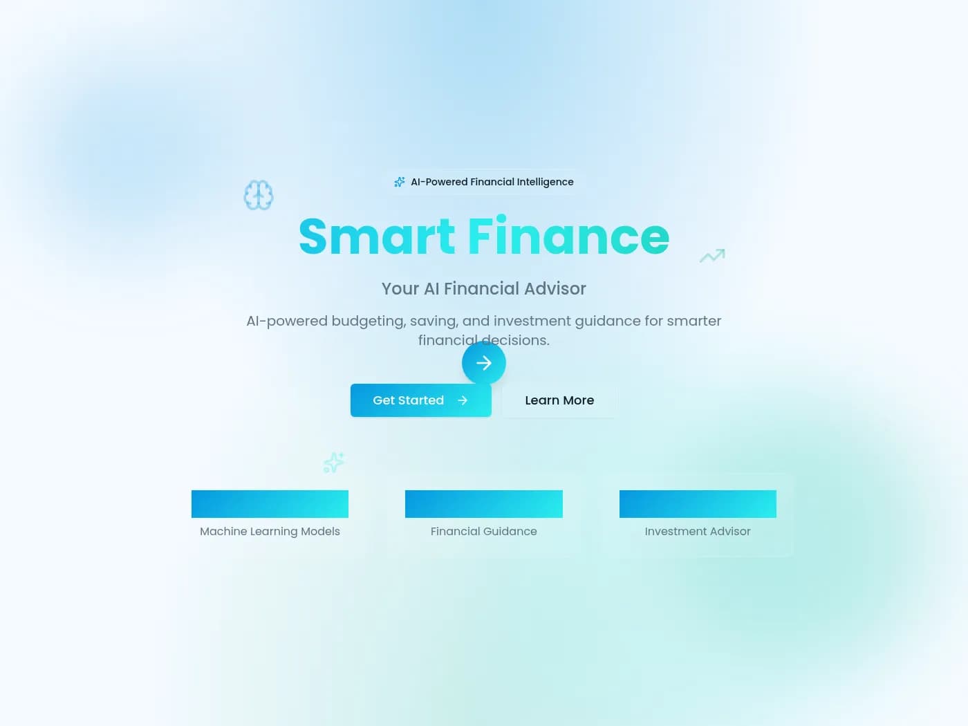 Smart Finance – AI-Powered Personal Financial Advisor Web App