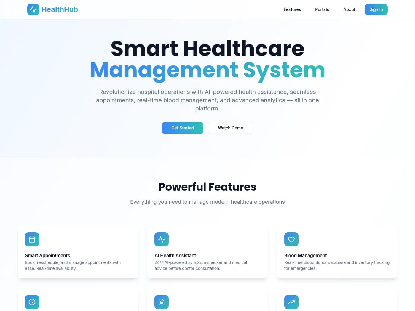 Smart Healthcare Management System with AI & Advanced Analytics