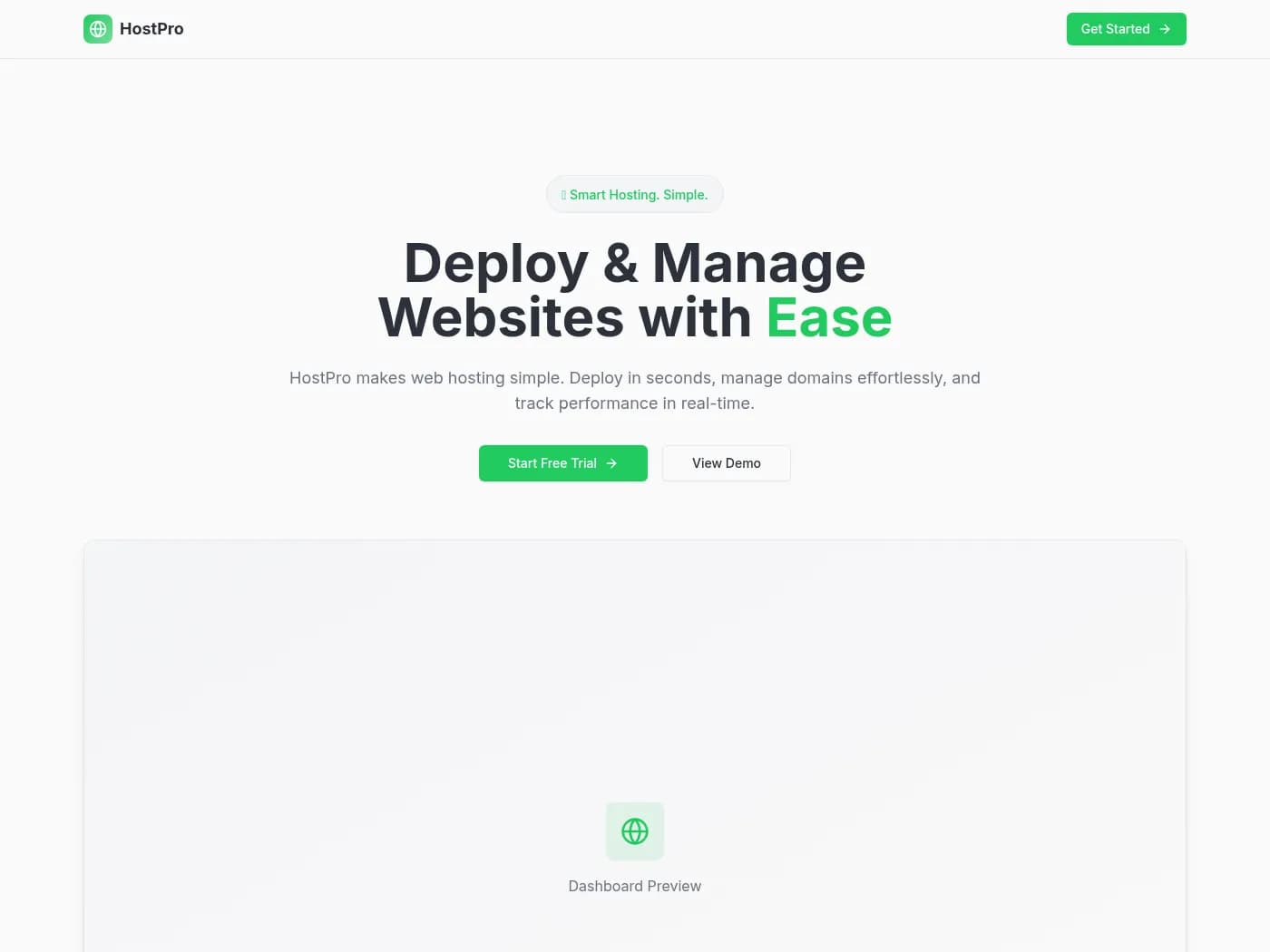 Smart Hosting Platform