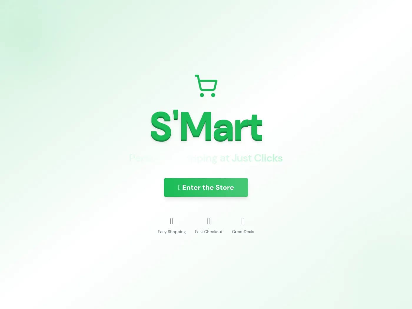 S'Mart: Interactive, Animated Shopping Platform for Modern Grocery Stores