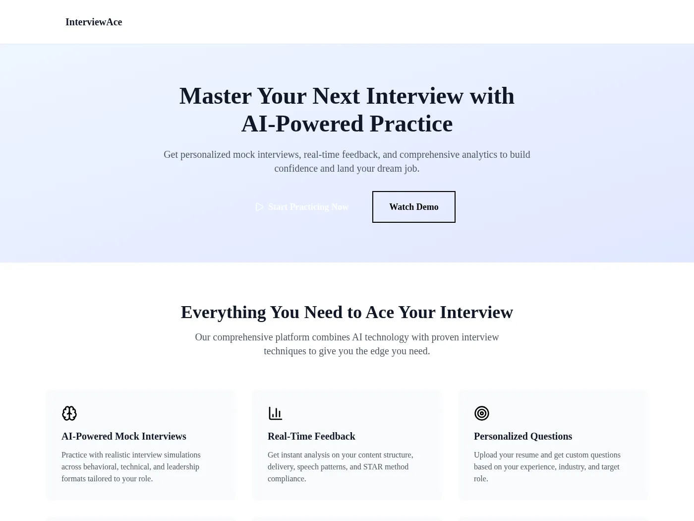 Smart Interview Prep Suite