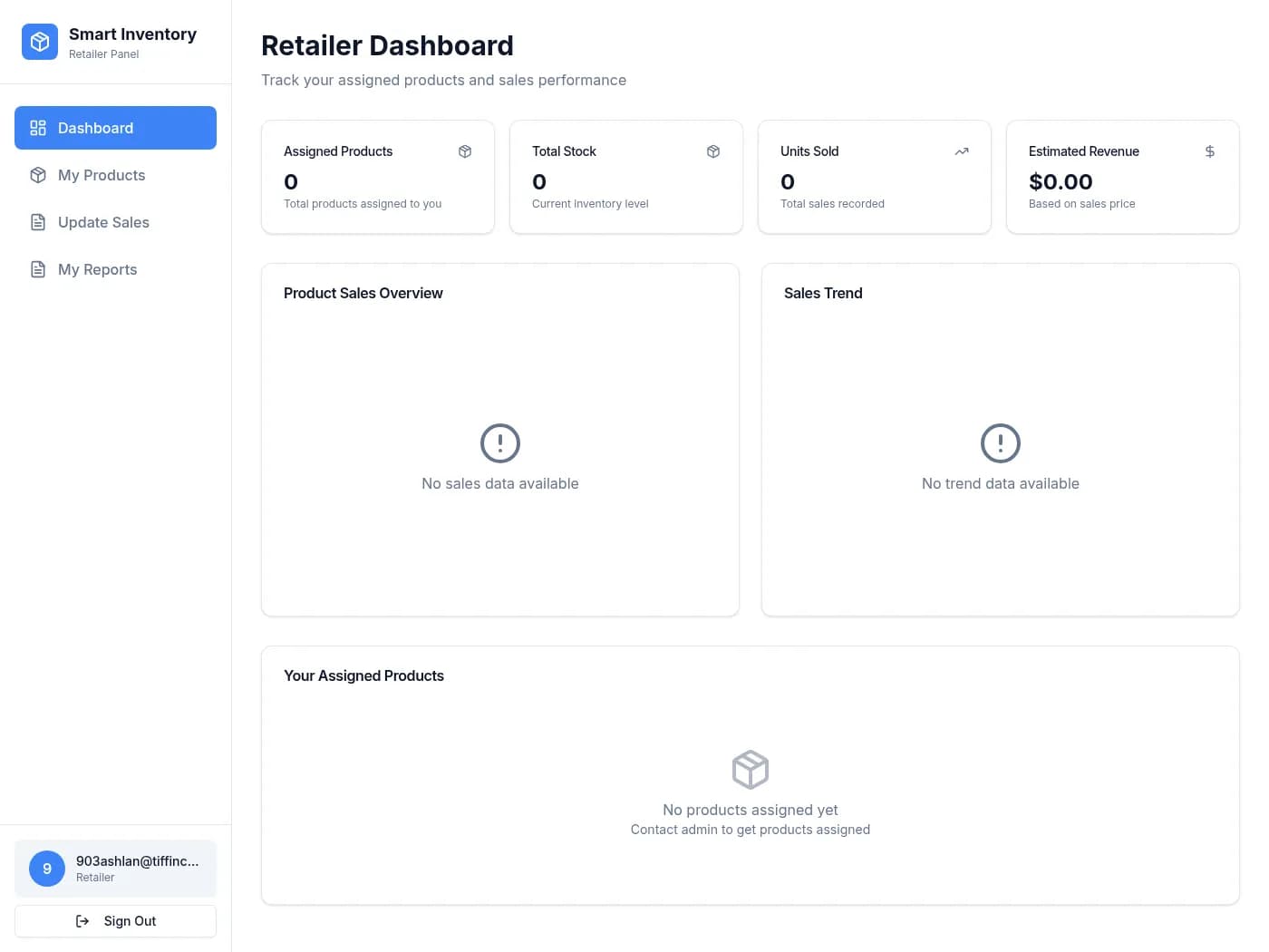 Smart Inventory & Retailer Web