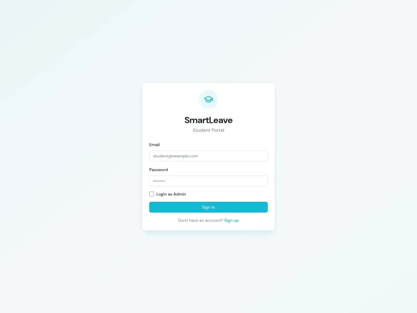 SmartLeave: AI-Powered Student Leave & Attendance Predictor