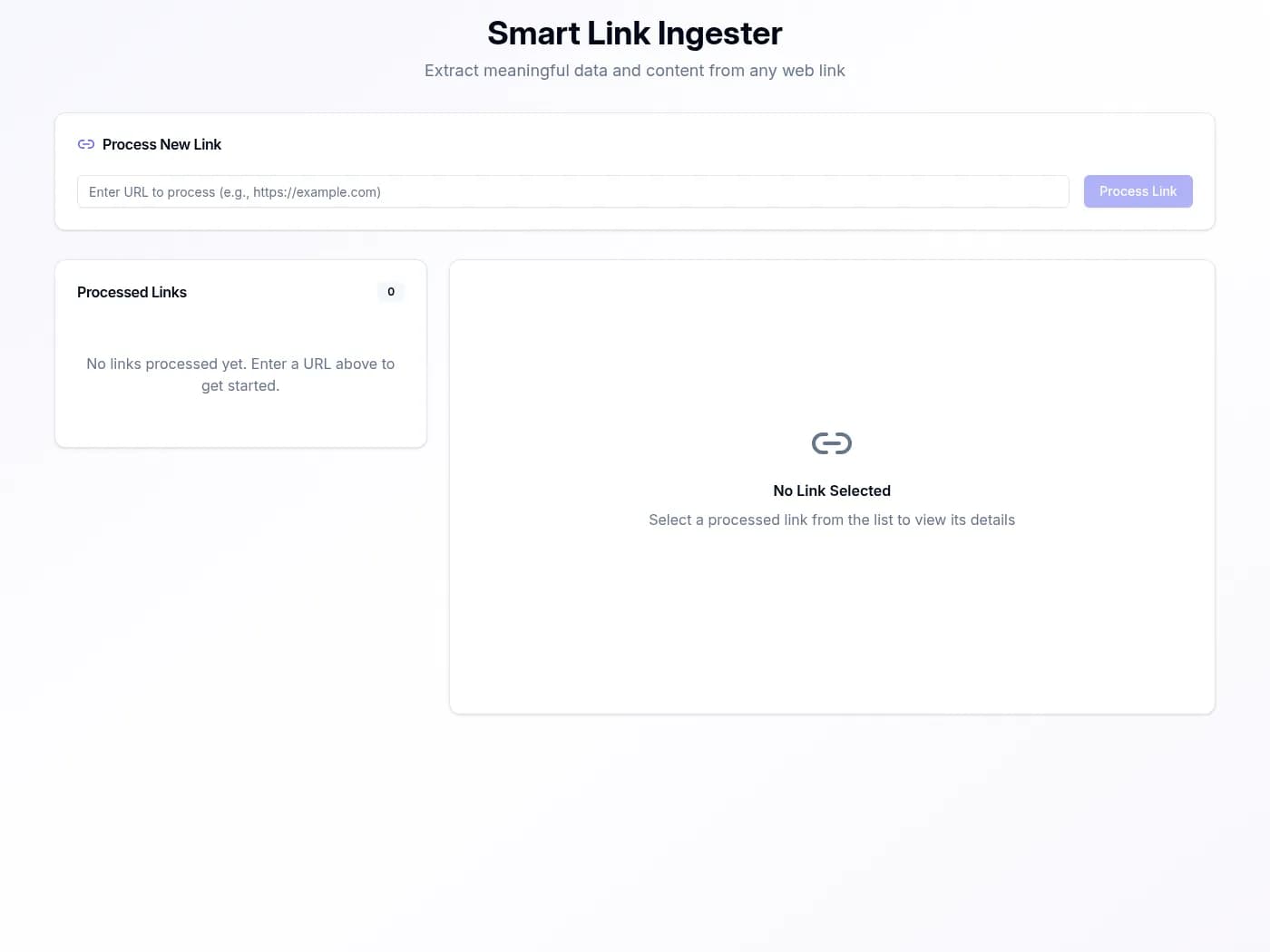 Smart Link Ingester