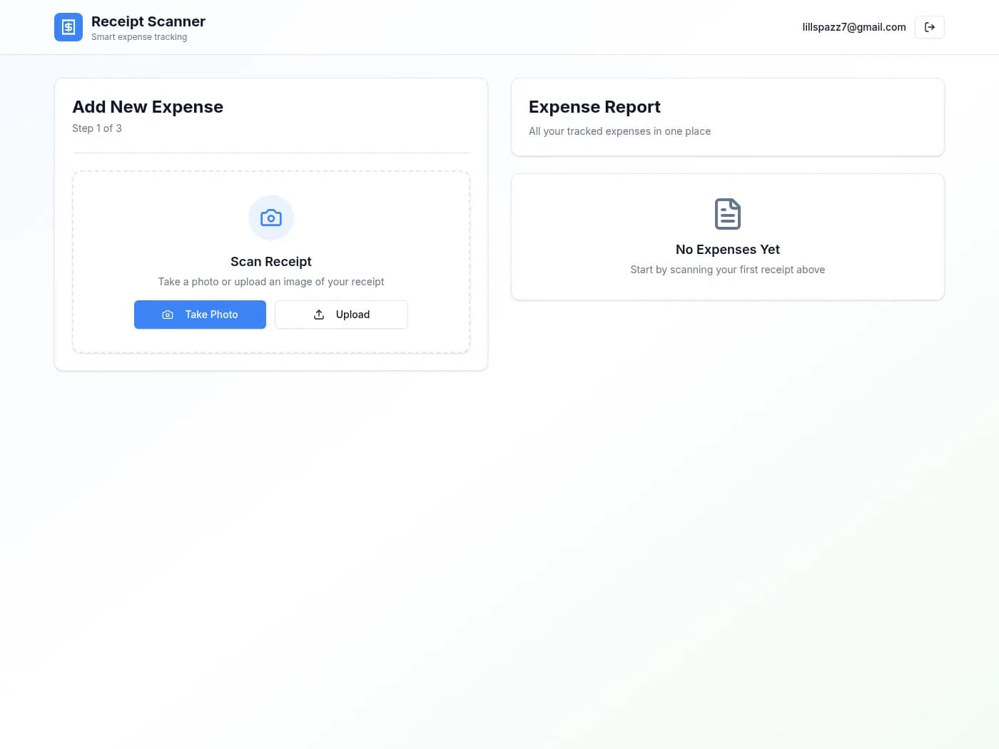 Smart Receipt Scanner & Categorizer