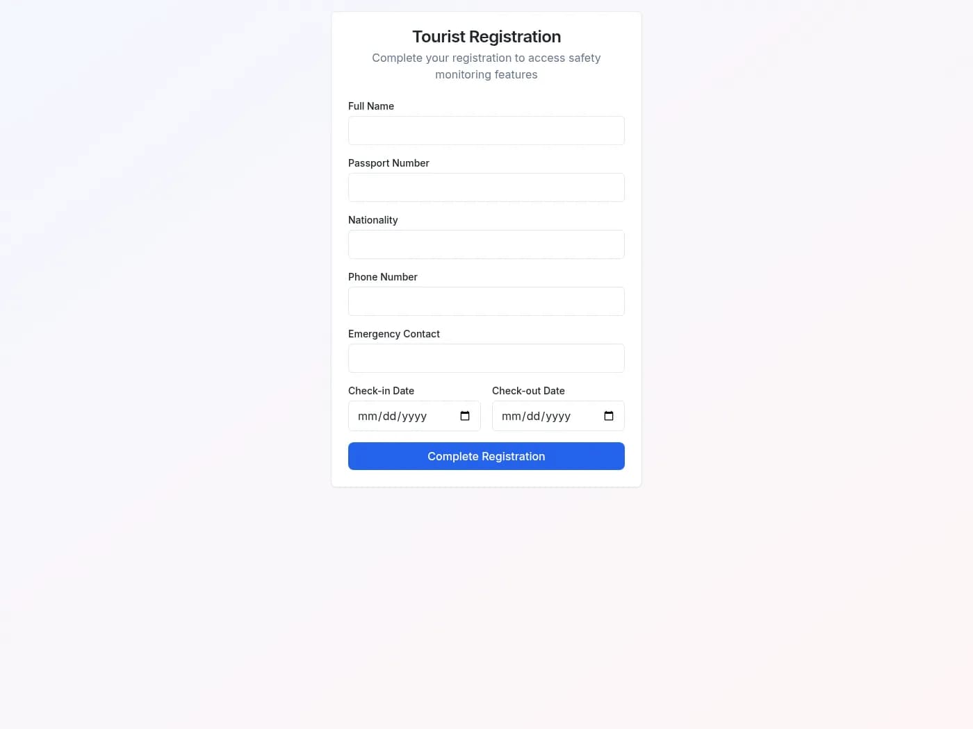 Smart Tourist Safety Monitoring & Incident Response Ecosystem