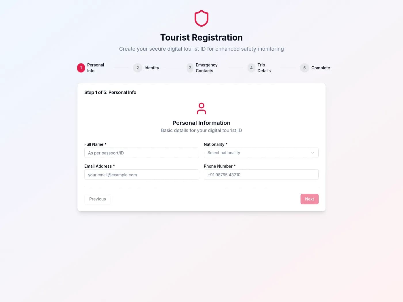 Smart Tourist Safety Monitoring & Incident Response System