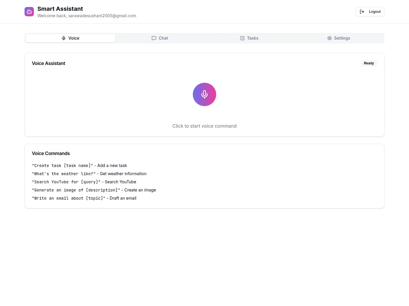 Smart Virtual Assistant Platform