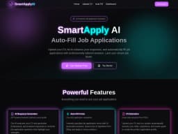 SmartApply AI – AI-Powered Interactive Job Application Auto-Filler