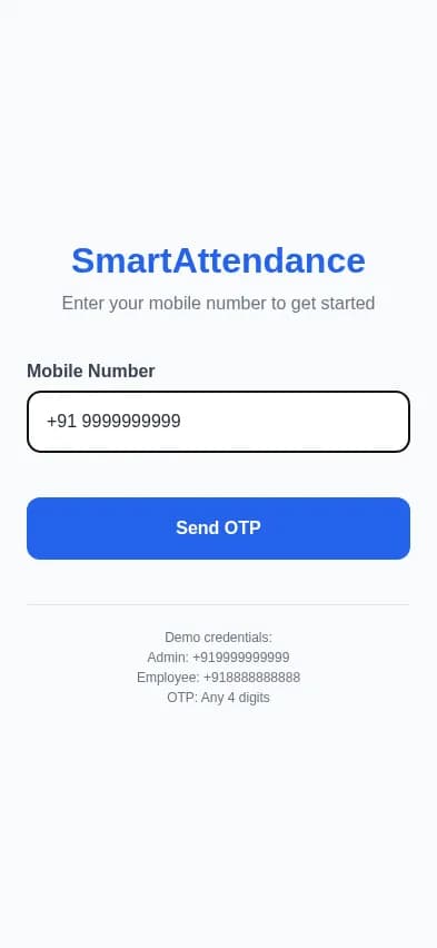 SmartAttendance: Employee Attendance, Payroll & Staff Management App