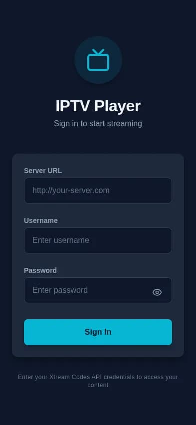 Smarters Pro-Style IPTV React Native App for TV & Mobile Devices