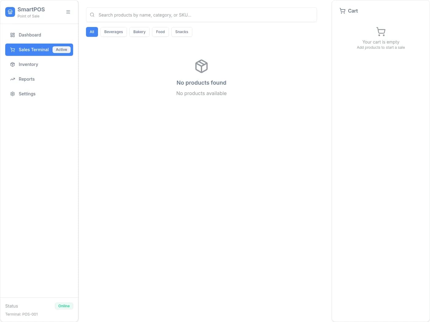 SmartPOS: Next-Gen Point of Sale System