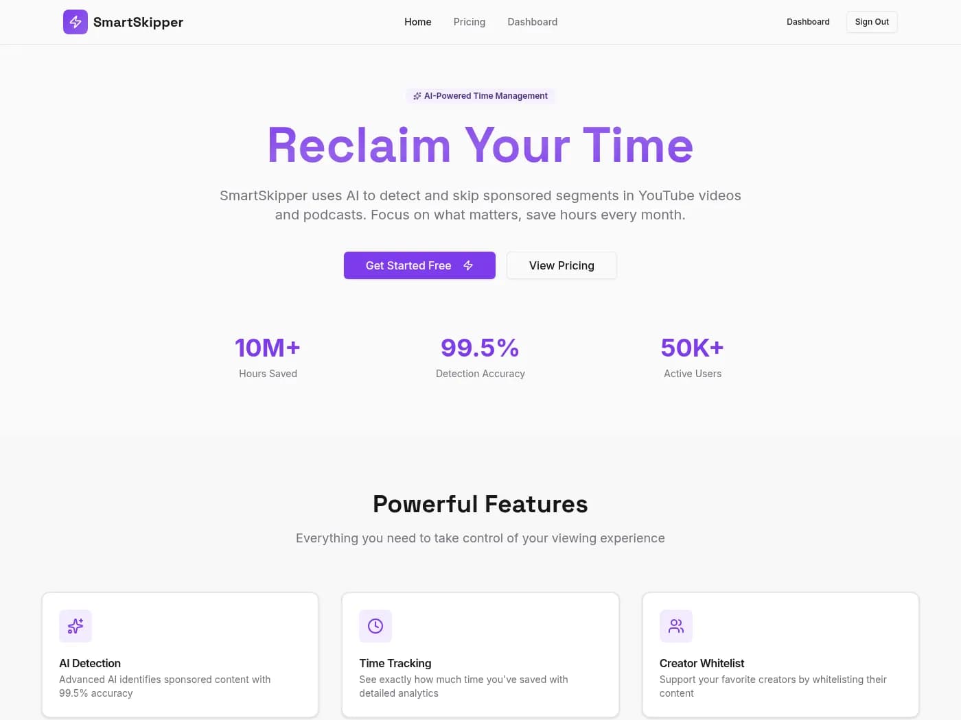 SmartSkipper: AI-Driven Sponsor Segment and Ad Skipper for YouTube & Podcasts