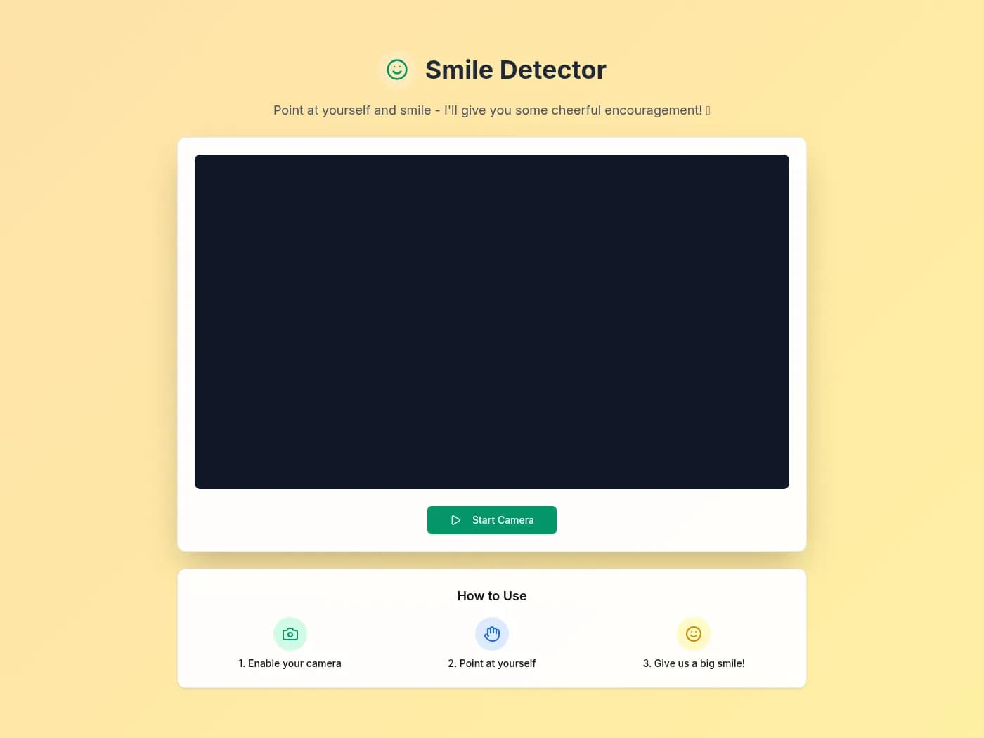Smile Detector: Friendly Recognition App