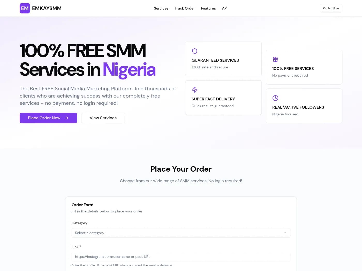 All-in-One SMM Order Platform with Free Public API and Zero Login Hassle