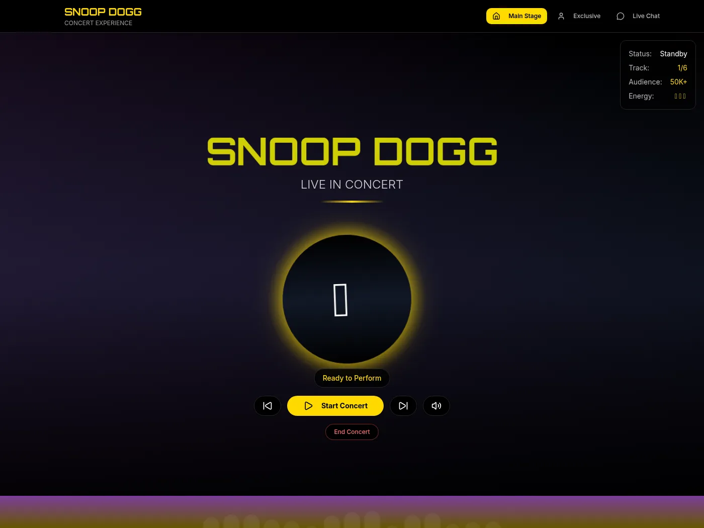 Snoop Dogg Concert Experience