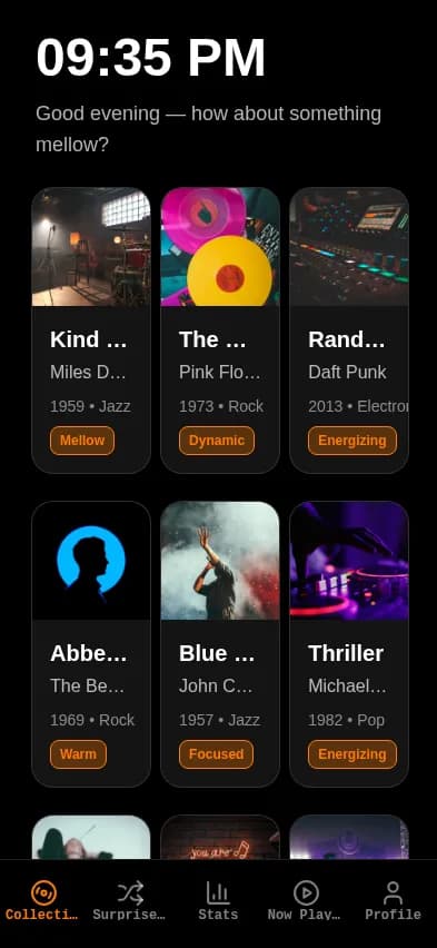 So What — A Cinematic Vinyl Companion for Tablet Collectors