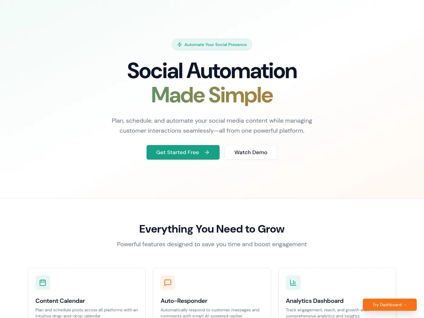 Social Automation Hub